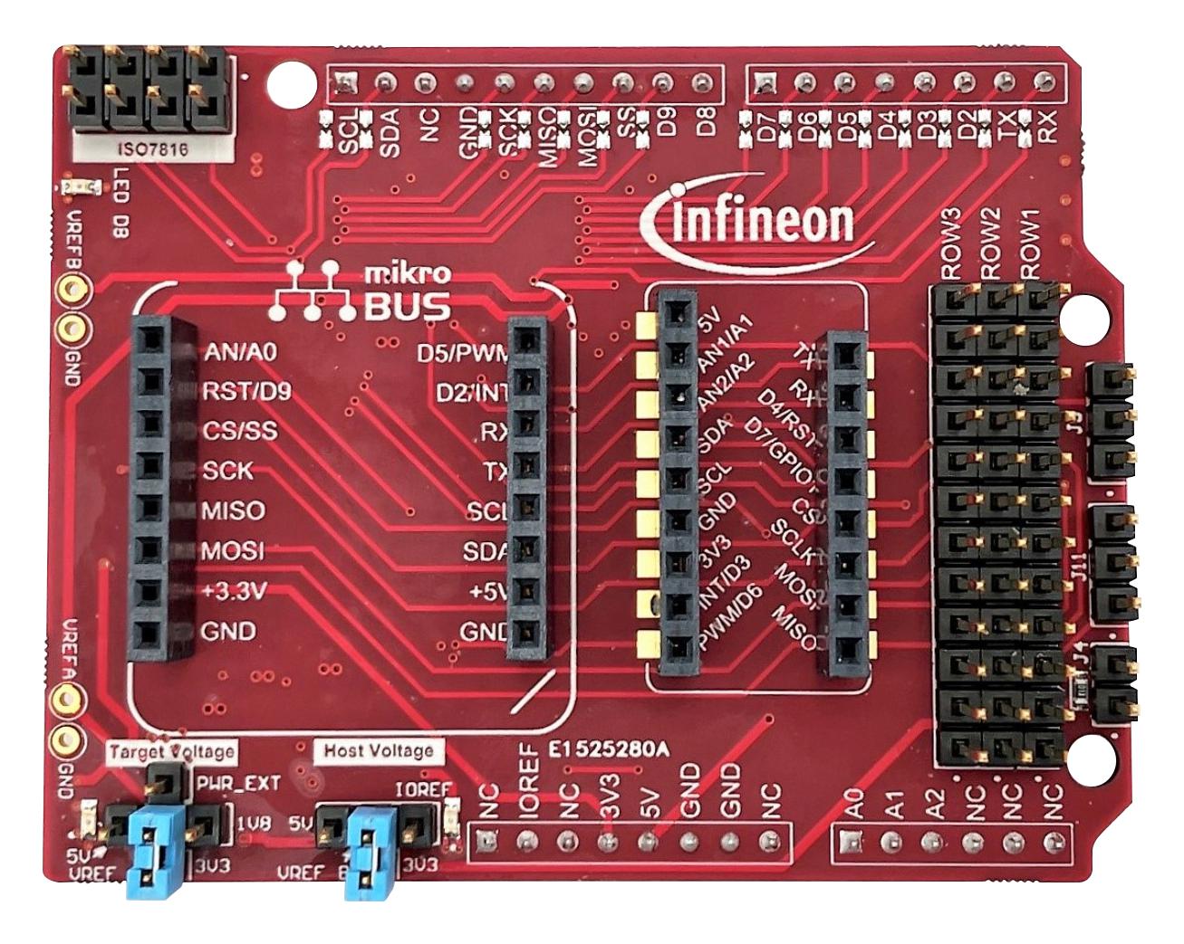 OPTIGATRUSTADAPTERTOBO1 - Infineon - OPTIGA Trust Adapter, For Arduino Microcontroller ...