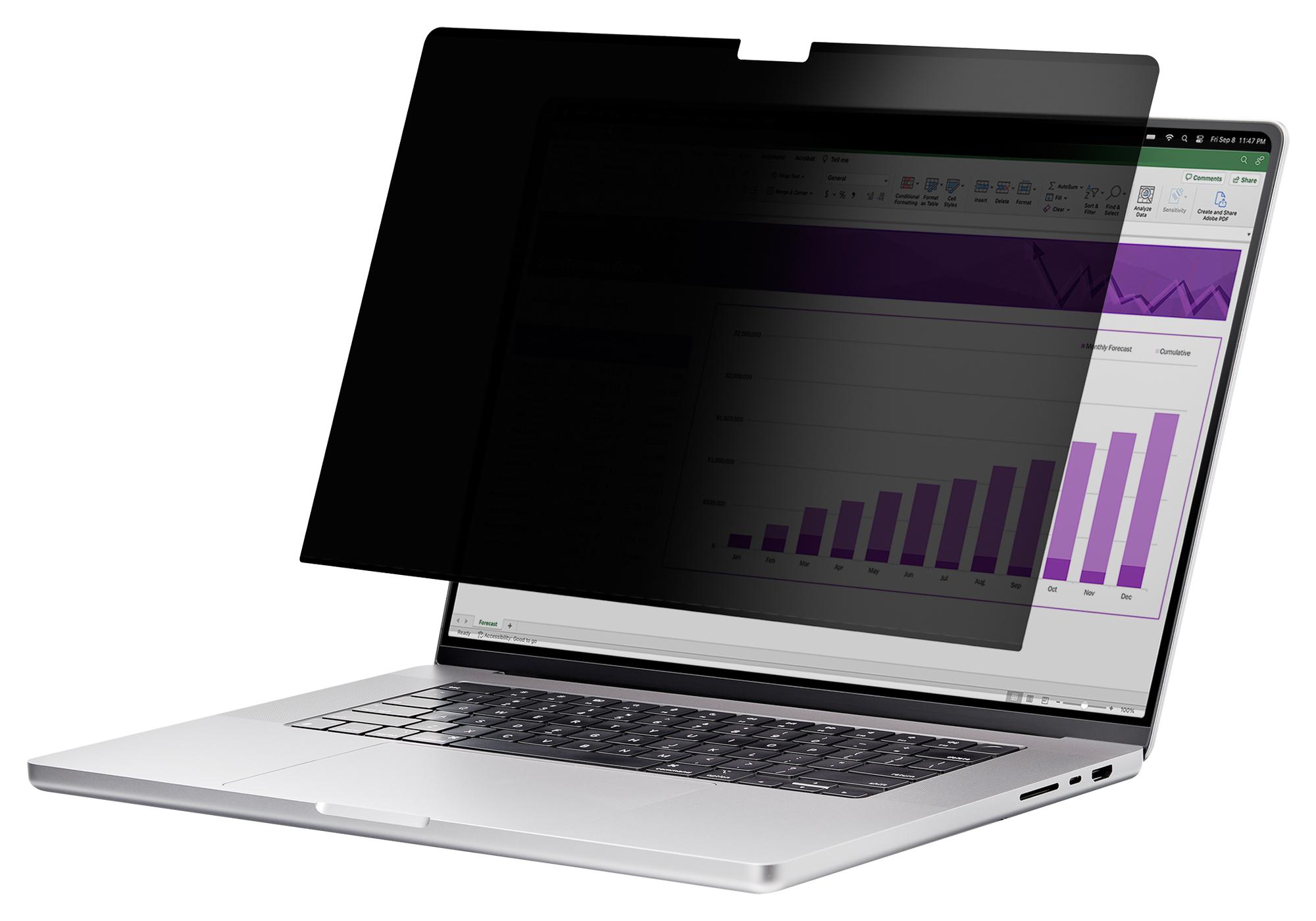 156T6-PRIVACY-SCREEN - Startech - Privacy Screen, Laptop, Plastic