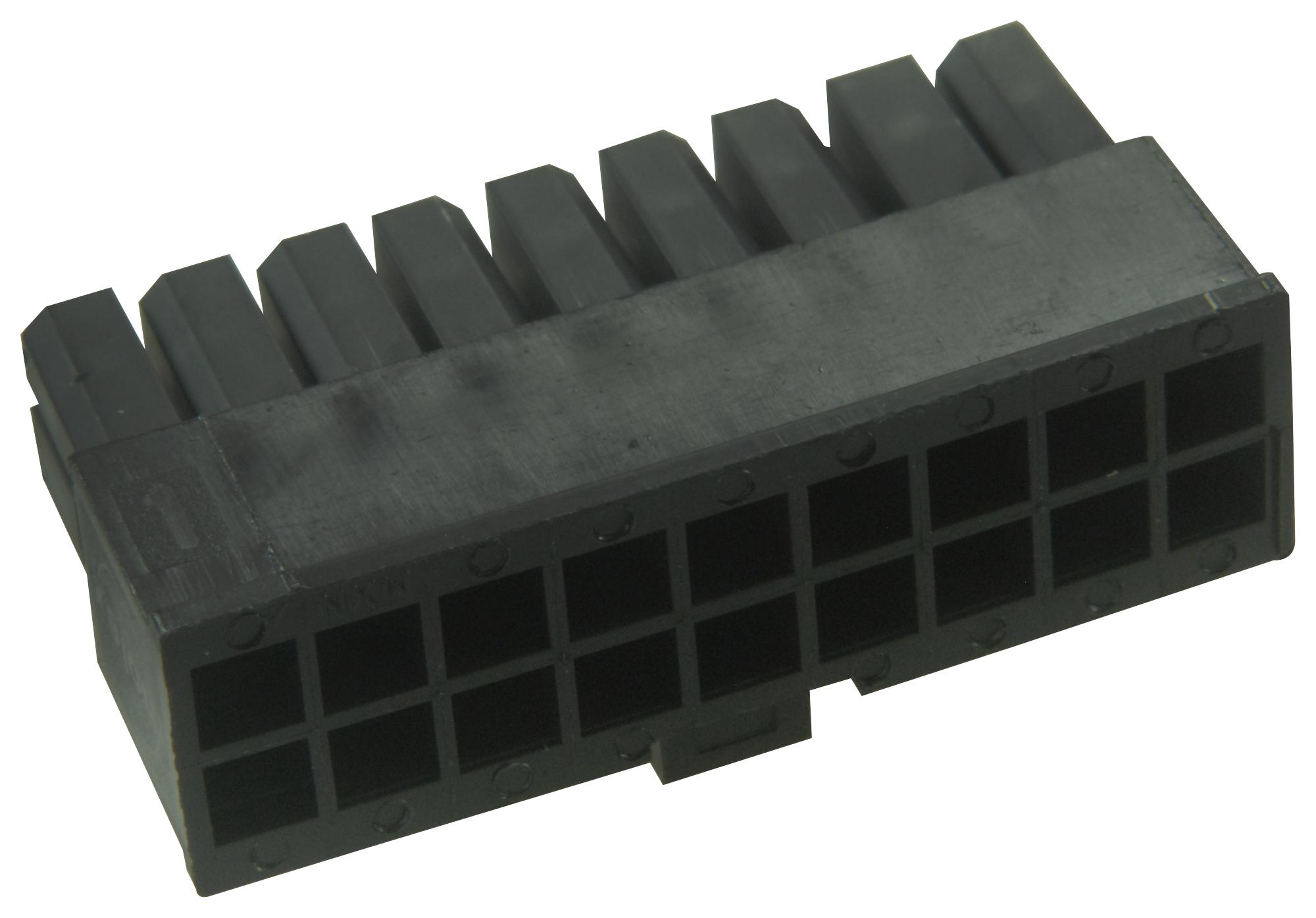 43025-1800 - Molex - Connector Housing, Dual Row, Micro-Fit 3.0 43025