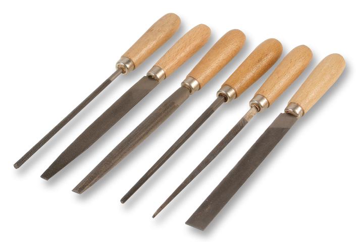T0120P - Ck Tools - 6 Piece Warding File Set, 100mm Long Steel Blades ...
