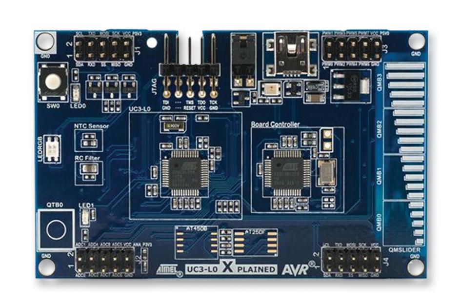 AT32UC3L0-XPLD - Microchip - Evaluation Kit, AT32UC3L064 MCU, AVR UC3
