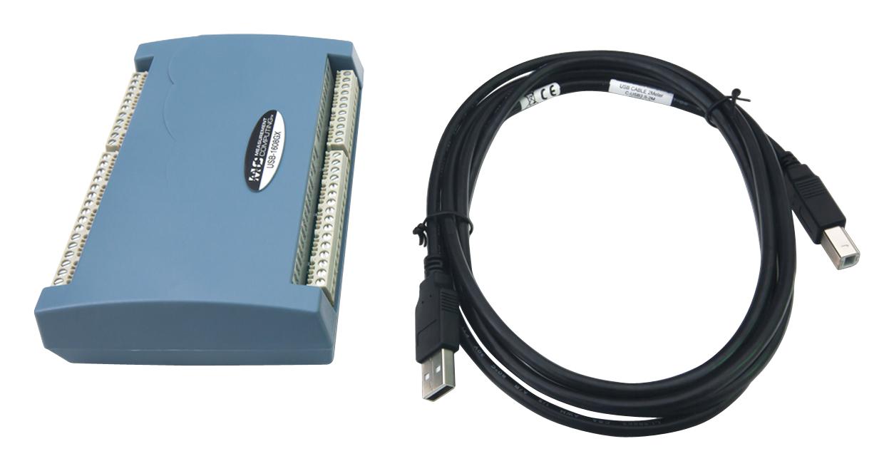 MCC USB-1608GX - Digilent - MULTIFUNCTION DAQ DEVICE, 870KHZ/500KSPS