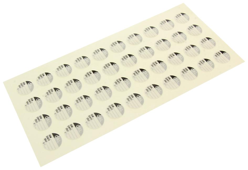 QCC359 - Te Connectivity - CALIBRATION LABELS, SELF-LAM, CIRCULAR