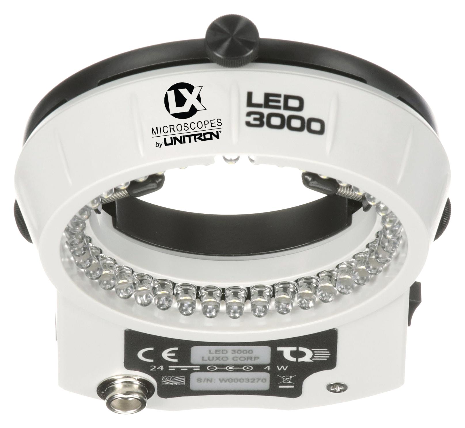 LED3000 - Lx Microscopes By Unitron - LED RING LIGHT, 9W