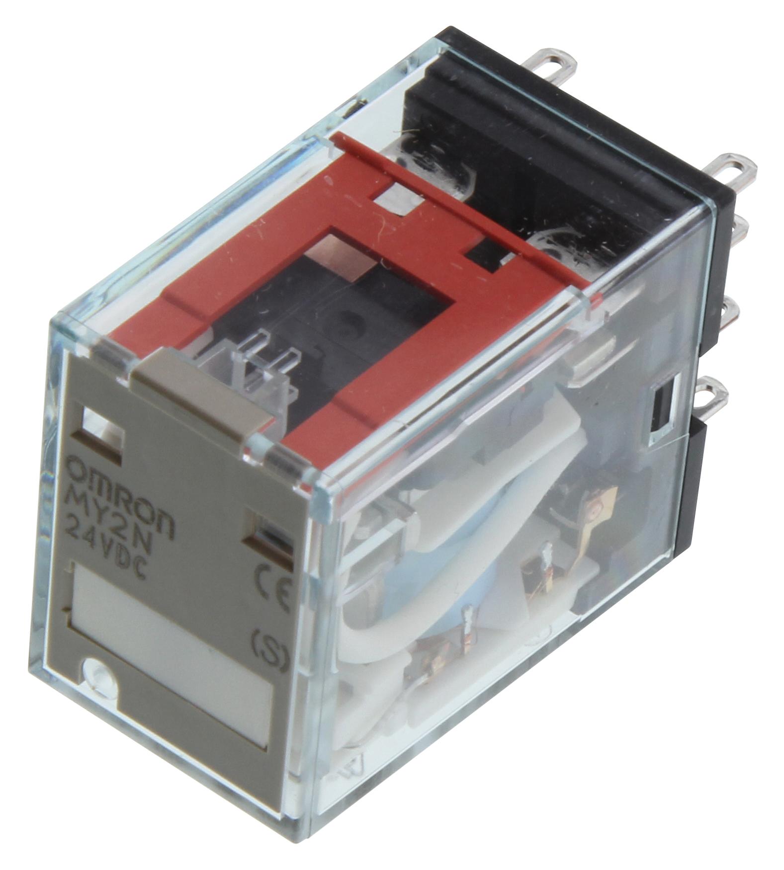 MY2N DC24 (S) - Omron Industrial Automation - RELAY, DPDT, 250VAC