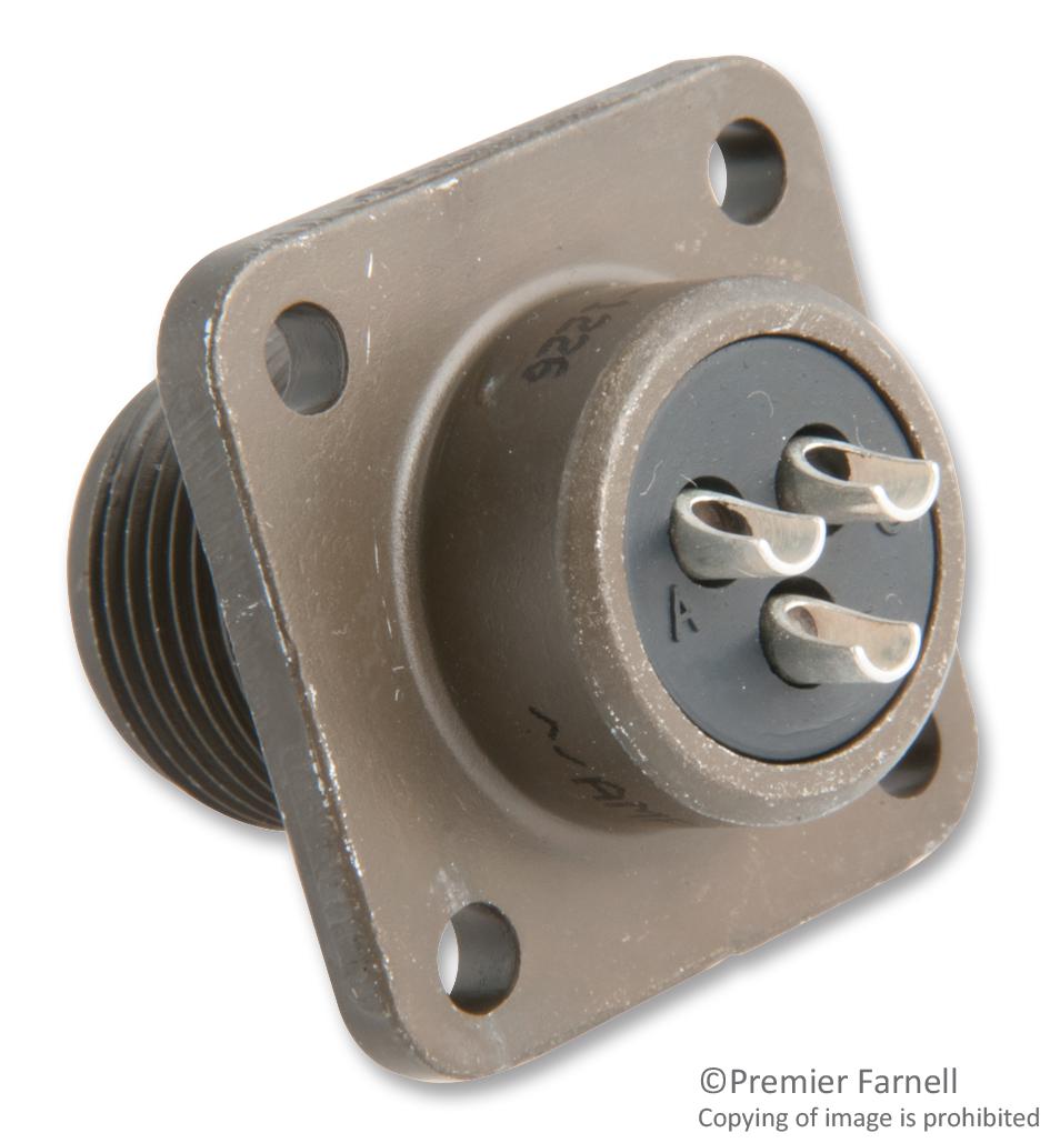 MS3102A10SL-3P - Amphenol Industrial - CIRCULAR CONNECTOR RECEPTACLE ...