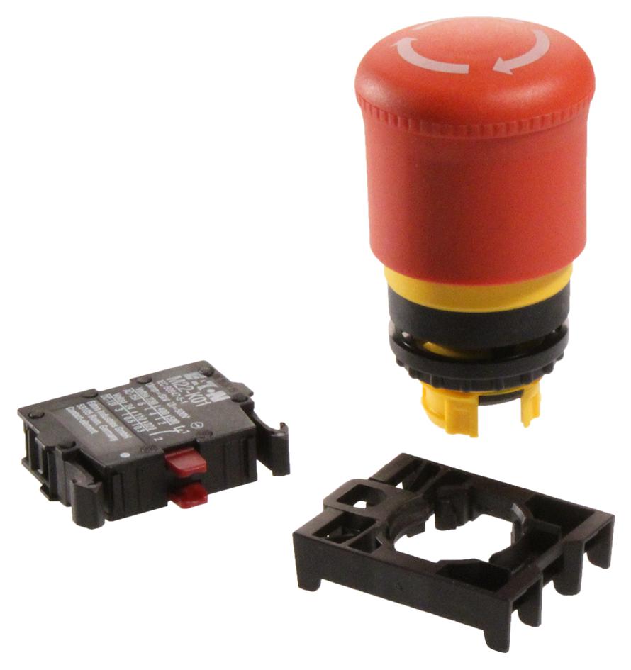 M22-PVT/K01 - Eaton Moeller - EMERGENCY STOP SWITCH, SPST-NC