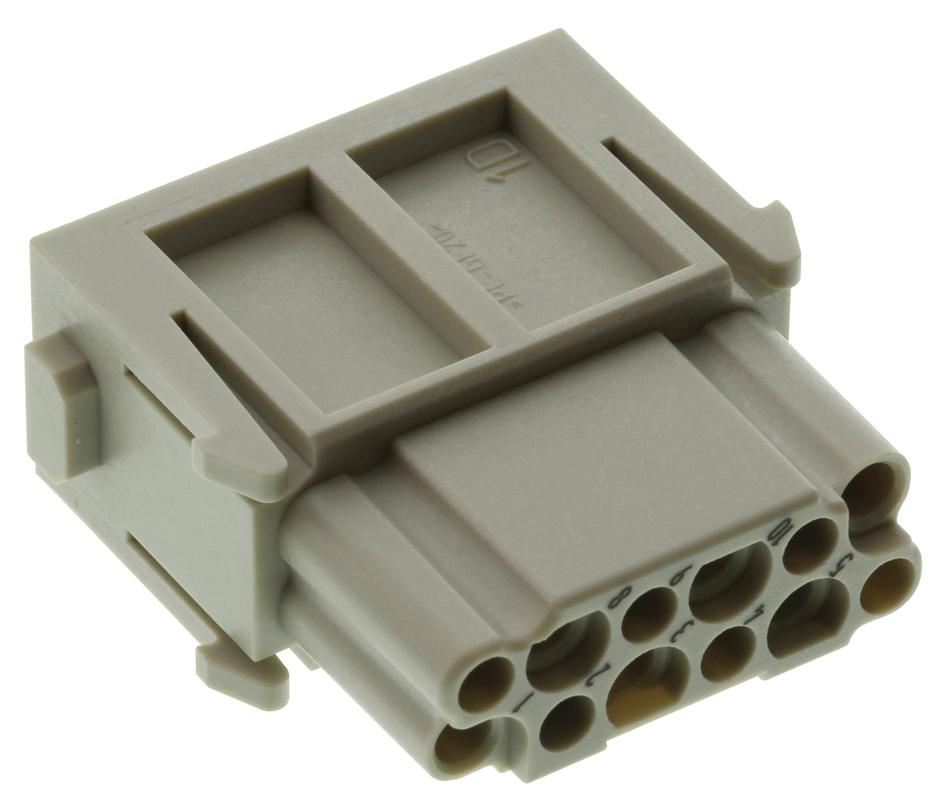 09140123101 - Harting - RECTANGULAR HAN MOD, FEMALE, 12 POSITION CRIMP