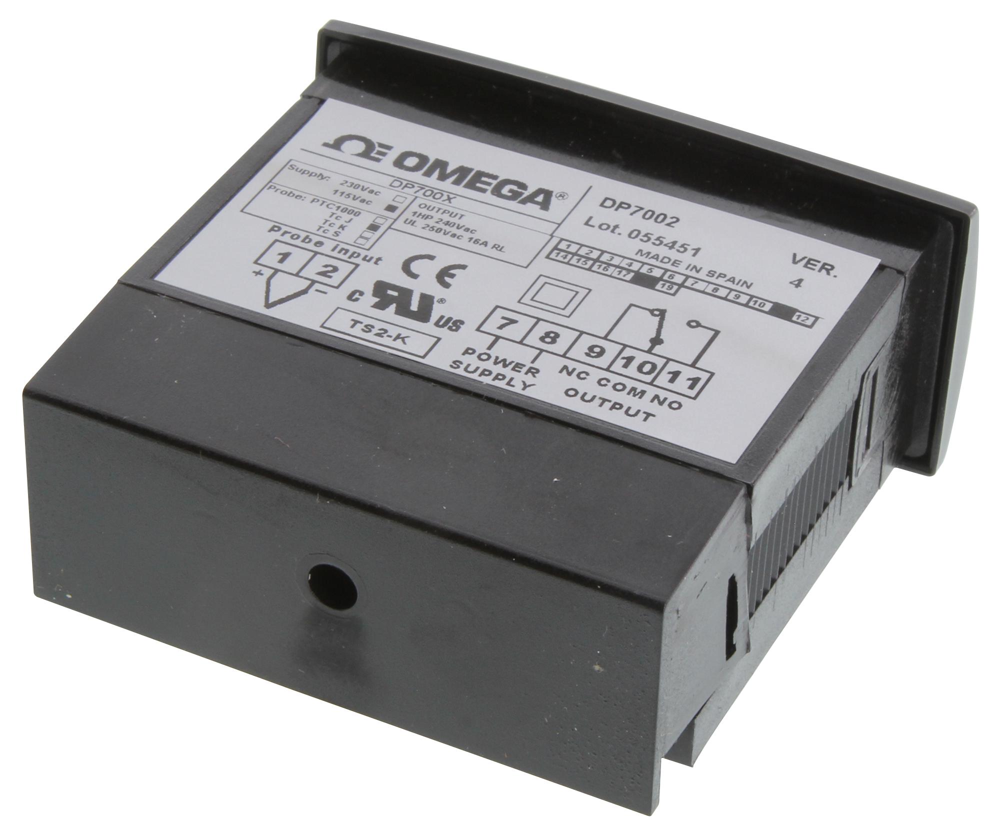 DP7002 - Omega - PANEL METER, 3-DIGIT, THERMOCOUPLE
