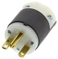 HBL5666C HUBBELL WIRING DEVICES, Power Entry Connector, Power Entry, 15 ...