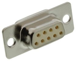 172-E09-203R001 NORCOMP, D Sub Connector, DB9, Standard, Receptacle, 172-E M Series, 9 Contacts ...