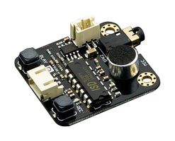 SEN0197 DFROBOT, Add-On Board, Voice Recorder Module, 10s Playback, Gravity Series, Arduino ...