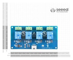 103020133 - Seeed Studio - SPDT Relay Board, SRD-05VDC-SL-C, Arduino ...
