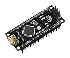 DFR0010 DFROBOT, DFRduino Nano Board, Atmega328-20AU, 8 bit, AVR | element14 Thailand