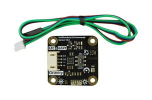 SEN0501 - Dfrobot - Environmental Sensor Board, SHTC3/BMP280/ML8511/VEML7700, I2C/UART