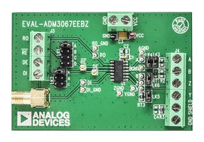 EVAL-ADM3067EEBZ ANALOG DEVICES, Evaluation Board, ADM3067EBRZ, RS485 Transceivers, Interface ...