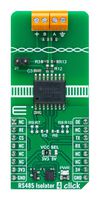 MIKROE-6316 MIKROELEKTRONIKA, Add-On Board, RS485 Isolator 4 Click, ISO1450, RS-485 Transceiver ...