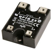 240D3 OPTO 22, Solid State Relay, 3 A, 280 VAC, Panel Mount, Screw ...