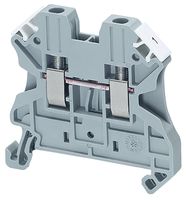 3044102 PHOENIX CONTACT, DIN Rail Mount Terminal Block, 2 Ways, 26 AWG ...