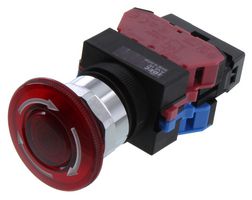 AVLW49911D-R-24V. IDEC, SWITCH, EMERGENCY STOP, 1NO/1NC | element14 ...