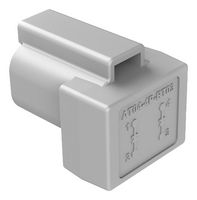 AT04-4P-RT03 - Amphenol Sine/tuchel - TERMINATOR, 4POS RCPT, THERMOPLASTIC/GRY